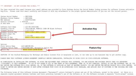 Install Activation And Feature Keys On A Cisco Telepresence Isdn Gateway Isdn Gw Cisco