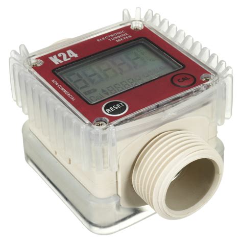 Lcd K24 Turbine Digital Diesel Fuel Flow Meter For Grandado