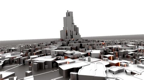 Greeble City 02 Alembic Sequence 3d Model Turbosquid 2070066