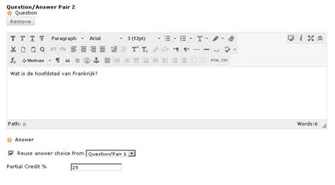 Blackboard Support Matching