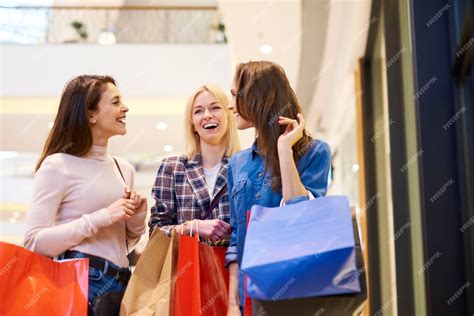 Three Girls Shopping