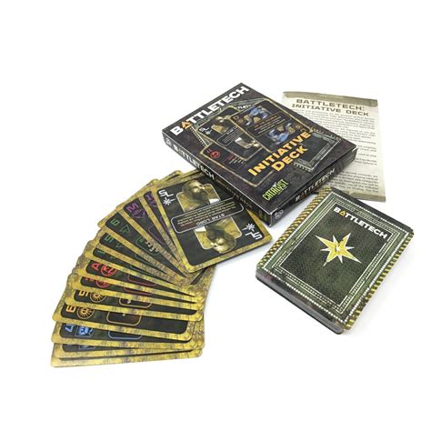 Buy Battletech Initiative Deck Catalyst Game Lab Miniatures Games