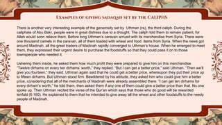 Importance Of Giving Sadaqah In Islam Pptx