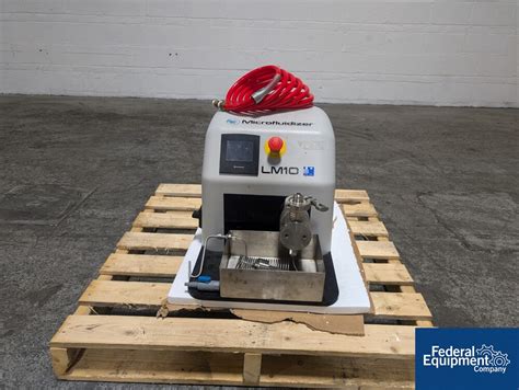 Microfluidics Model Lm10 Microfluidizer Federal Equipment Company