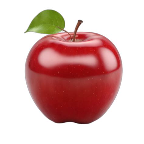 3d Rendered Red Apple 38862158 Png