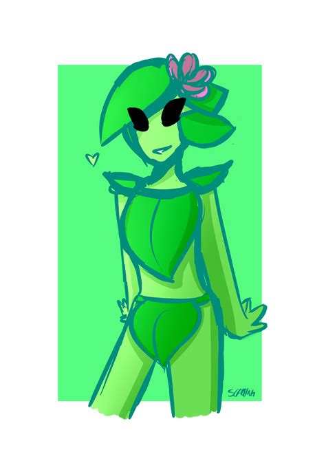 Leafys Character Doodle By Noonlite On Deviantart