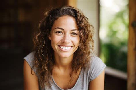 Premium Ai Image American Woman