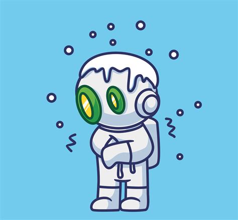 A Animated Person Freezing
