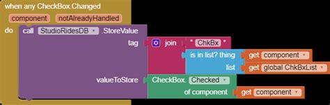 Saving And Retrieving Checkbox Inputs Mit App Inventor Help Mit App