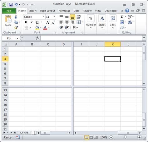 Функциональные клавиши в Excel ОфисГуру