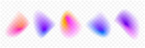 추상적이고 흐릿한 그라데이션 모양 세트 파스텔 컬러의 리퀴드 블롭 그라데이션 컬렉션 Y2k 블러 스무스 아우라 팩 콜라주 배지 스티커 템플릿을 위한 밝은 무지개 빛깔의 유체