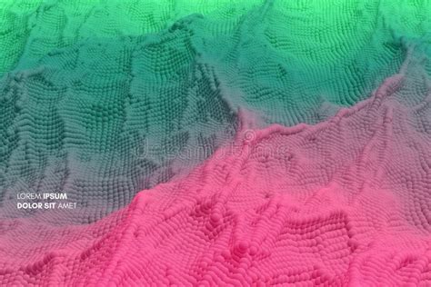 Abstact Marble Texture Background With Dynamic Particles Stock Illustration Illustration Of