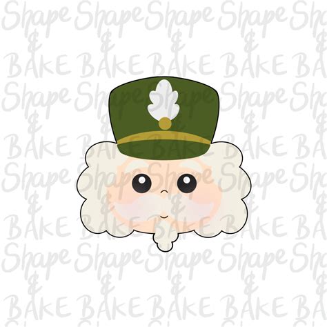 Nutcracker Face Cookie Cutter Shape And Bake