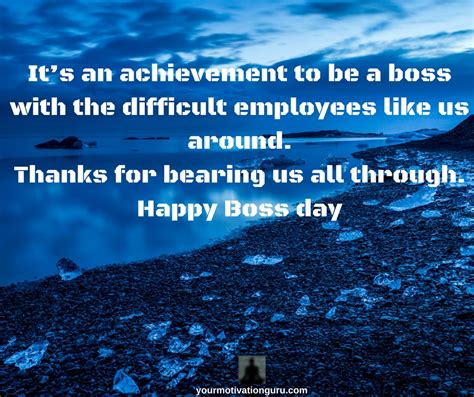 Bosss Day Quotes Sayings And Thank You Notes