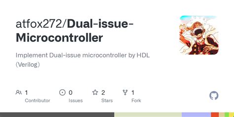 Github Atfox Dual Issue Microcontroller Implement Dual Issue