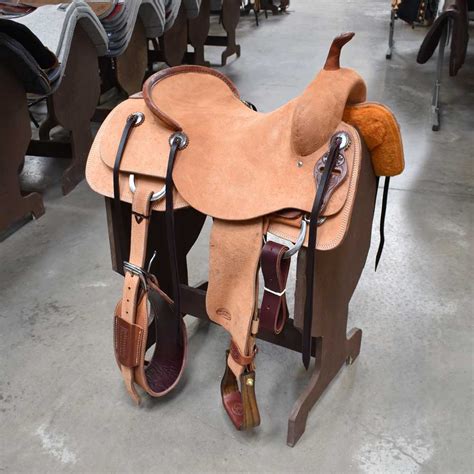 165 Trent Ward Cutting Saddle Teskeys