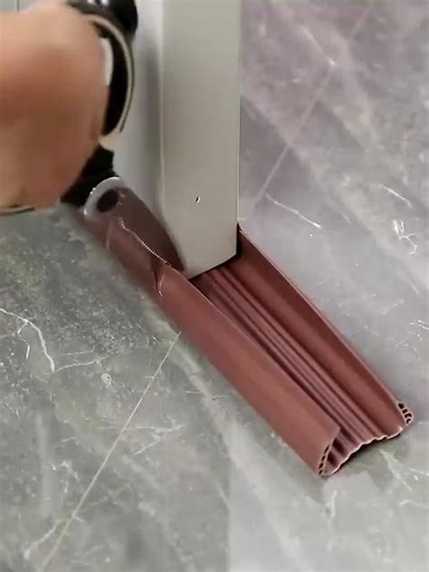 96cm Upgrade Pvc Door Gap Bottom Seal Strip Dustproof Soundproof Reduce