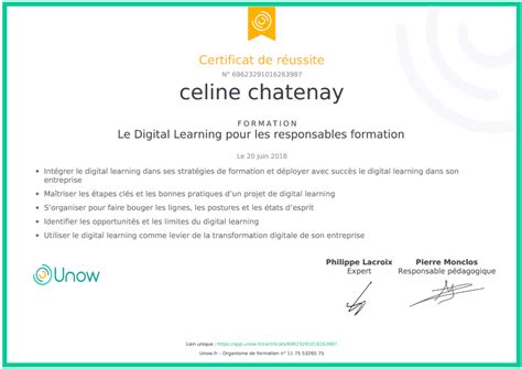 Un Mooc Simple Et Efficace Merci Unow