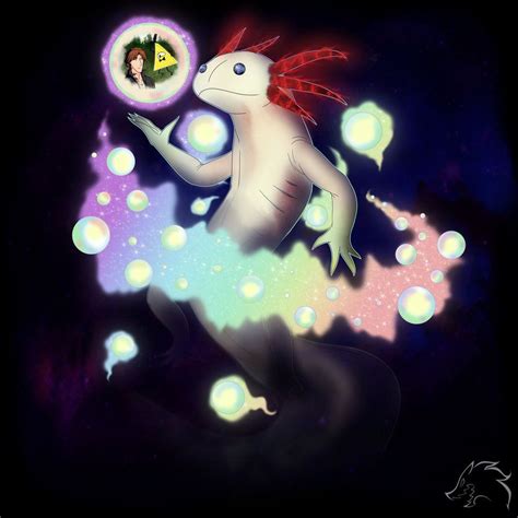Resultado De Imagem Para Axolotl Gravity Falls Fanart Gravity Falls