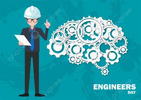 Background With Engineer And Tools For Engineers Day Engineer Day