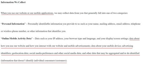 Fascinating Mobile App Privacy Policy Template Corporate Enterprise