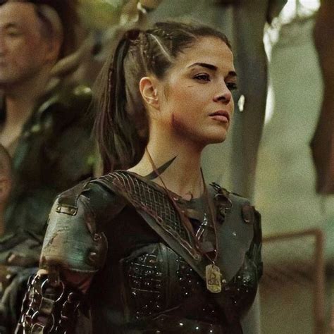 Marie Avgeropoulos Pic Octavia Blake Icon Serie The 100 Pelo
