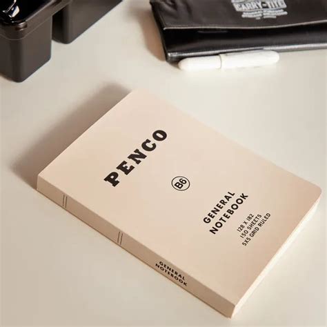 Hightide Penco Soft Pp Notebook B7 Oh Happy Fry