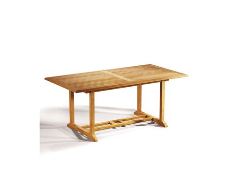 Hilgrove 6ft Solid Wood Rectangular Outdoor Table 18m
