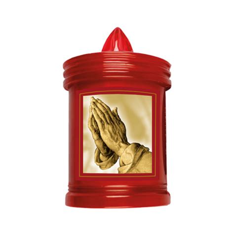 Praying Hands Grave Light