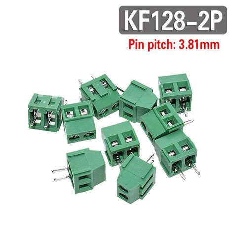 Kf128 2p Kf128 3p 381 50 75 254mm Screw Terminal Block Splice