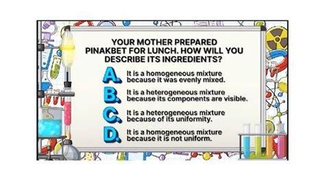 Science Q Lesson Describe The Appearance Of Uniform And Non Uniform Mixture PPT