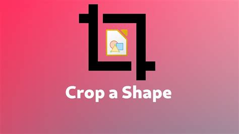 How To Crop A Shape In Libreoffice Draw