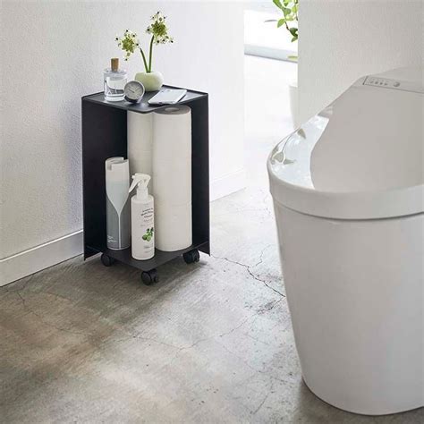 Tower タワー 袋ごとトイレットペーパーストッカー 12ロール 送料無料 山崎実業 4903208052801lunarworld