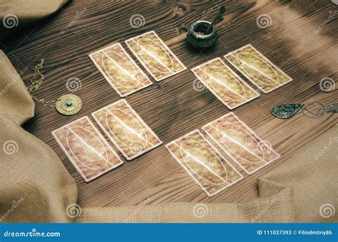 Tarot Cards Fortune Teller Stock Image Image Of Concept Card