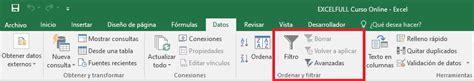 Filtrar Datos En Excel Excelfullcom