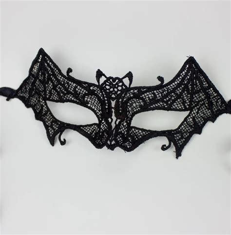 Genuine Lace Batman Catwoman Sexy Lace Mask Set Party Mask Halloween