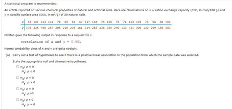 Solved Calculate The Test Statistic And Determine The Chegg