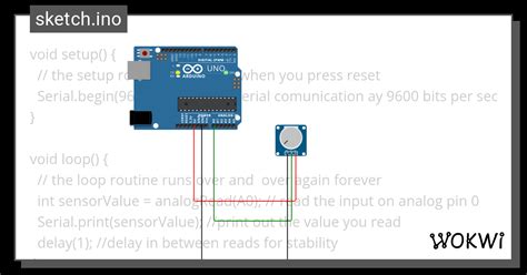 Analog Read Serial Wokwi ESP32 STM32 Arduino Simulator