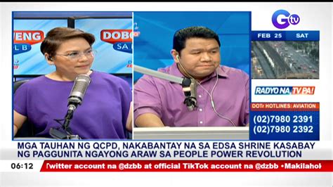 DZBB Super Radyo On Twitter 1 2 Seguridad Sa People Power Monument