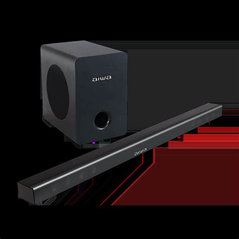 Barra De Sonido Subwoofer Wireless 120w Awsbh1w W Aiwa