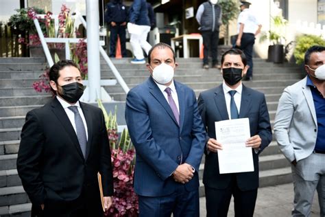 Presenta Cuauhtémoc Blanco Denuncia Ante Femdo Fgr Conurbados