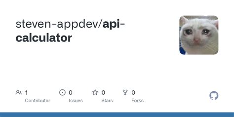 Github Steven Appdevapi Calculator