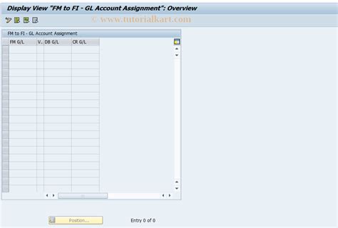 OFMTOAC SAP Tcode Define Debit Credit GL In FM To AC