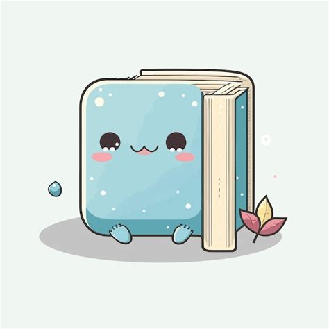 Premium Vector Vector Cute Book Cartoon Style