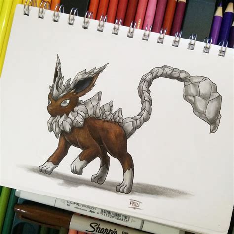 Rock Type Eeveelution Graniteon R Pokemon
