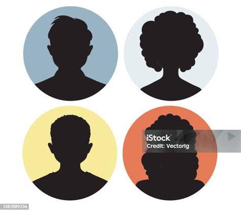 피플 헤드 실루엣 실루엣에 대한 스톡 벡터 아트 및 기타 이미지 실루엣 남자 머리 Istock