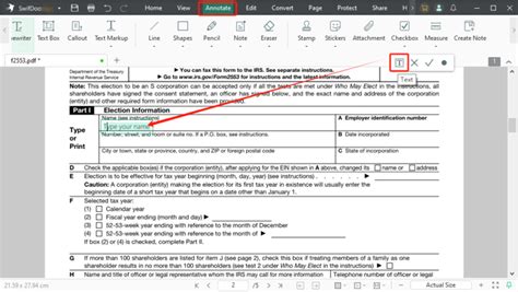 Form 2553 What It Is And How To Fill Out One 2025 Updated