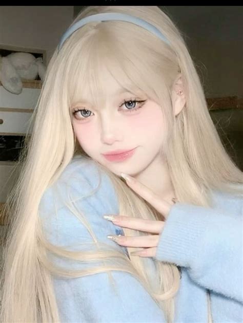Belle Delphine Fairy Kawaii Blonde Hair Uzzlang Girl Makeup Ulzzang