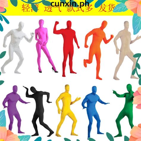 Adult Invisibility Cloak Lycra Full Body Zentai Suit Second Skin Tight