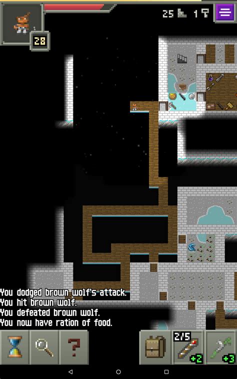 Weird Layout Rpixeldungeon